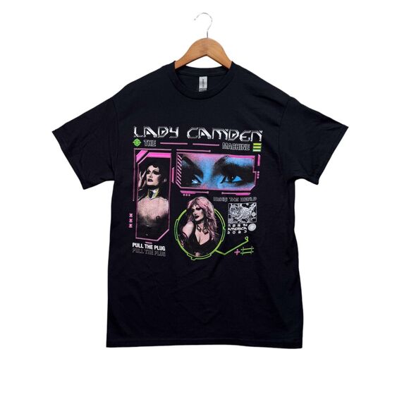 Gildan | Shirts | Lady Camden Machine Pull Plug Rupaul Drag 223 Tour ...